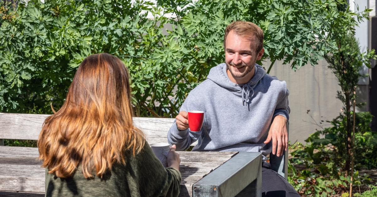 'Dankzij de tuin heb ik mijn medebewoners beter leren kennen' :: Woonpunt